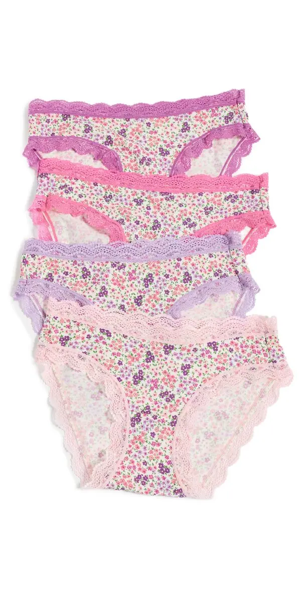 STRIPE & STARE Original Knicker Four Pack - Lavender Haze