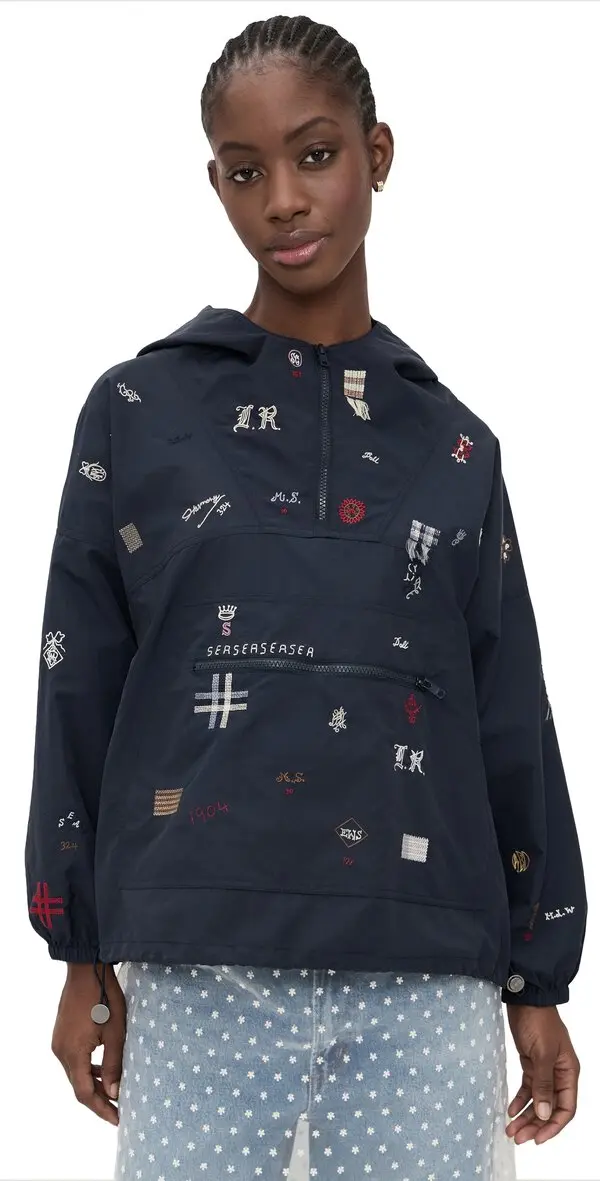 Sea Claira Embroidered Anorak