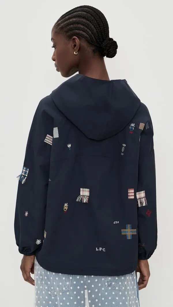 Sea Claira Embroidered Anorak