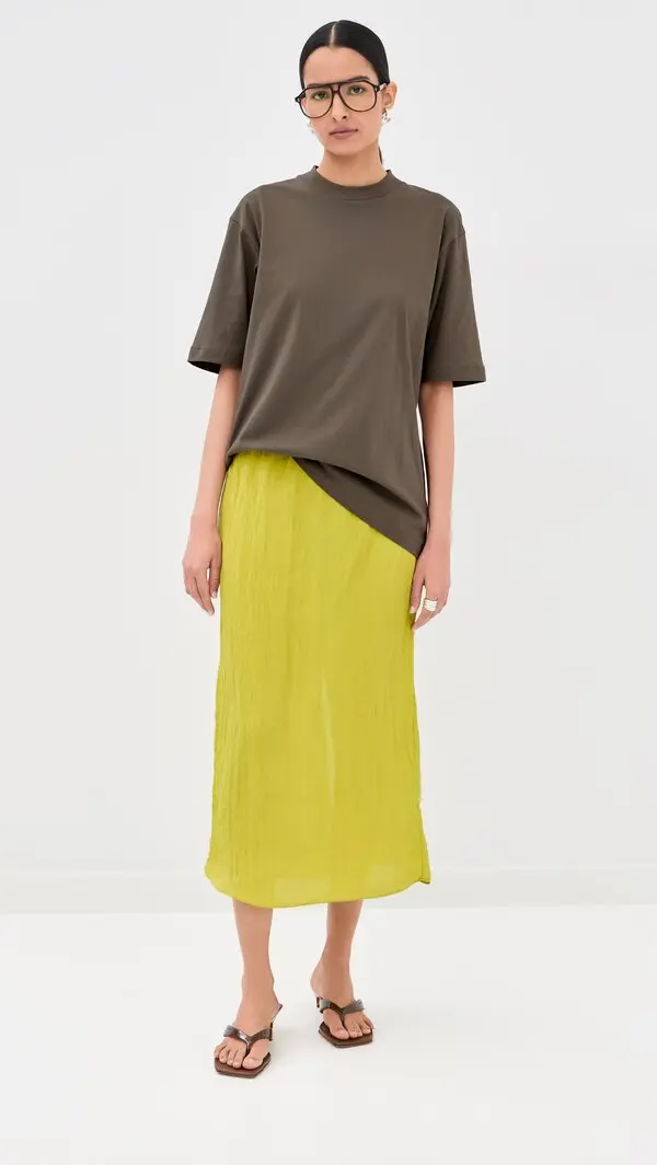 Tibi Mock Neck T-shirt