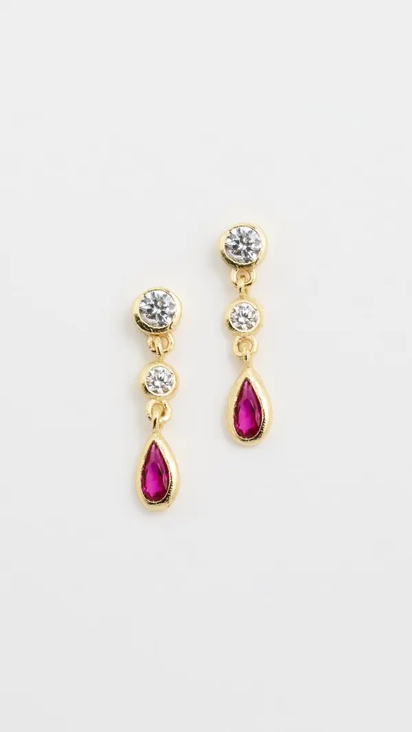Shashi Jenny Pear Earrings