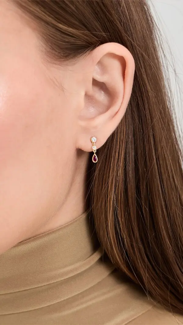 Shashi Jenny Pear Earrings