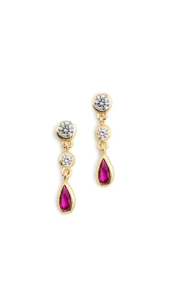 Shashi Jenny Pear Earrings