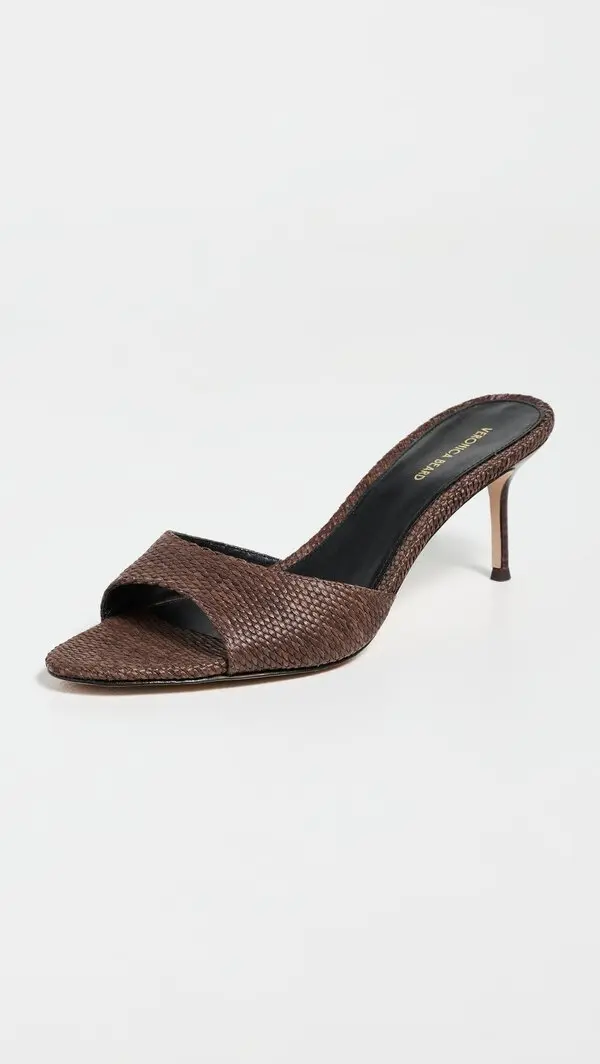 Veronica Beard Tia Raffia Sandals