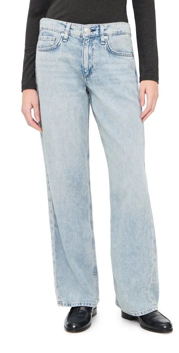 Rag & Bone Featherweight Cam Ankle Straight Jeans
