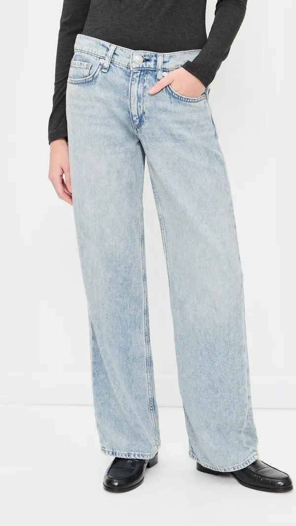 Rag & Bone Featherweight Cam Ankle Straight Jeans