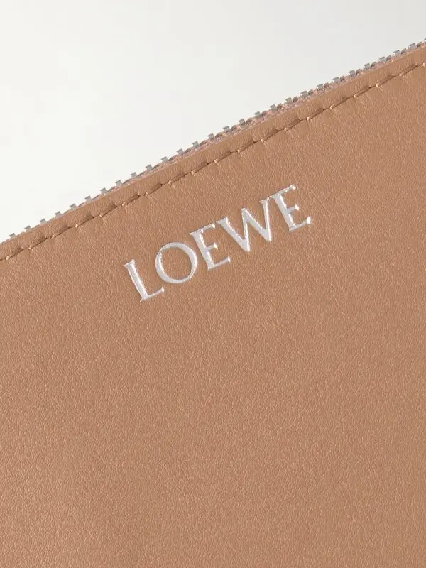 Loewe Joya Embellished Leather Shoulder Bag - Brown