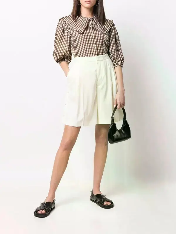 Red Valentino High-waisted Tailored Shorts
