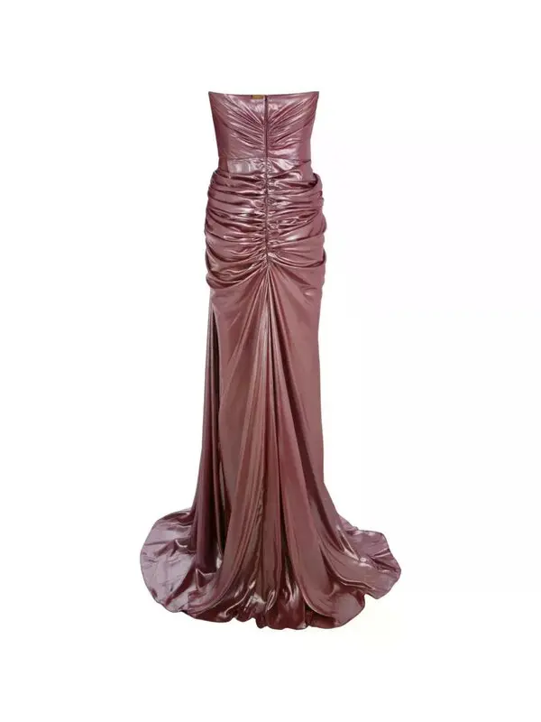 RHEA COSTA Zaira Strapless Maxi Dress