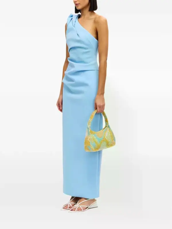 Acler Bracora One-shoulder Maxi Dress