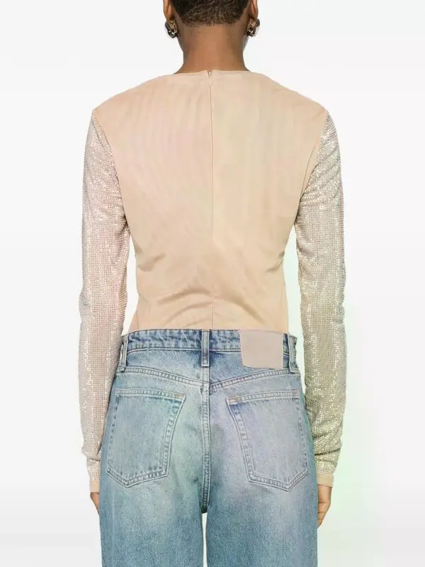 BLUGIRL Crystal-embellished Bodysuit