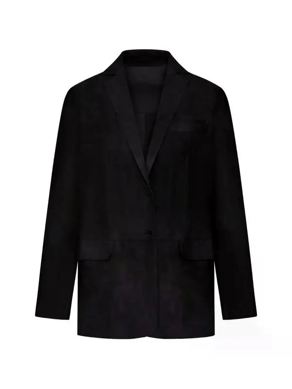 SALVATORE SANTORO Buttoned Blazer - Black