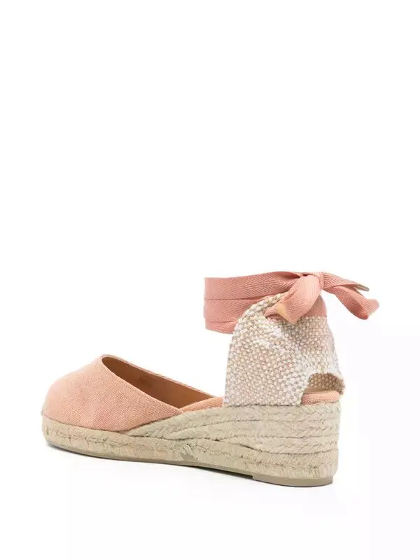 CastaÑer Carina Ankle-tie Espadrilles - Pink