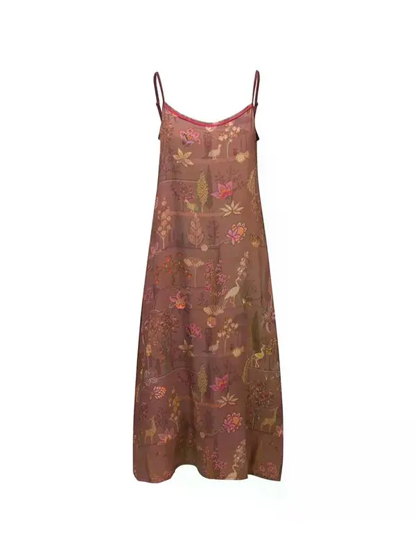 PIP STUDIO Floral Print Nightdress - Brown