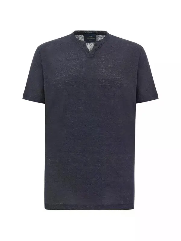 Paul & Shark Open-collar T-shirt - Blue