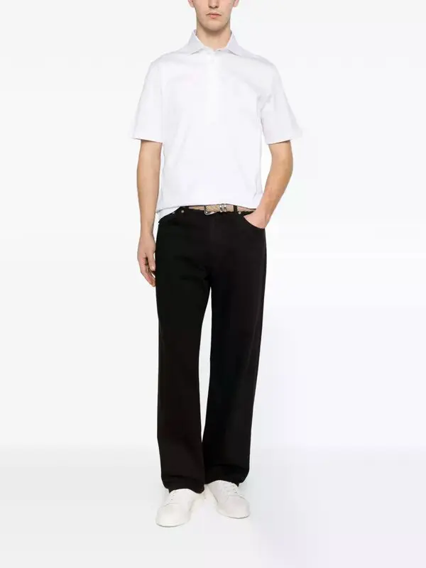Brunello Cucinelli Buttoned Polo Shirt