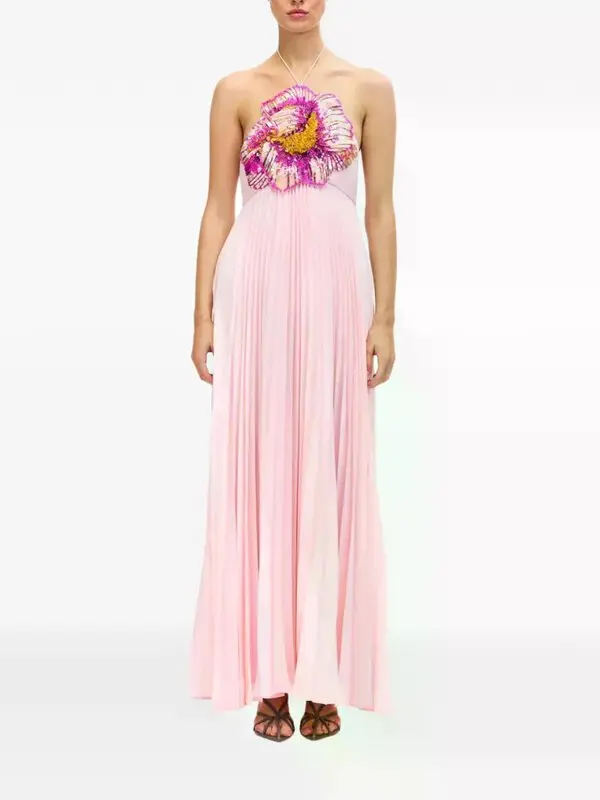 Acler Brewood Pleated Maxi Dress