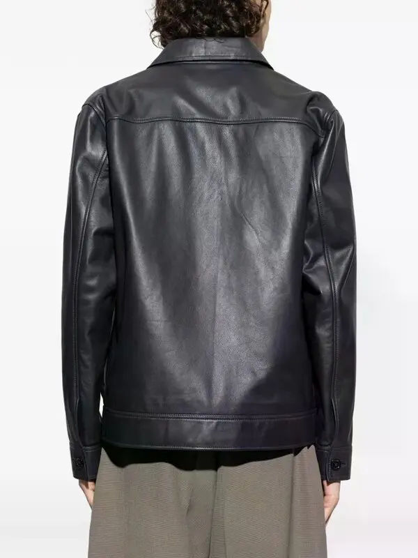 Paul Smith Zip-up Leather Jacket