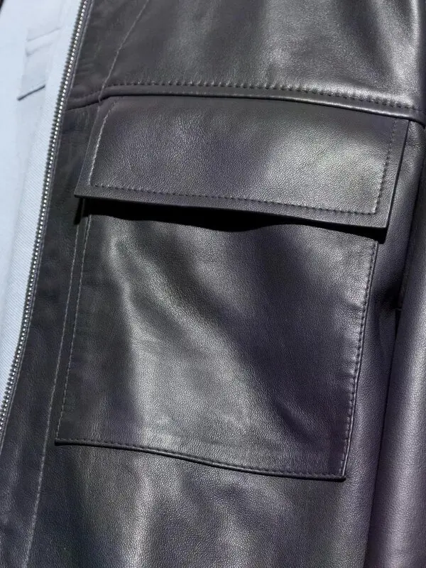 Paul Smith Zip-up Leather Jacket