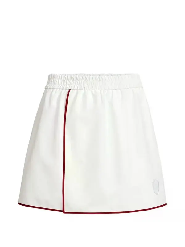 Brunello Cucinelli Nylon Mini Skirt With Logo