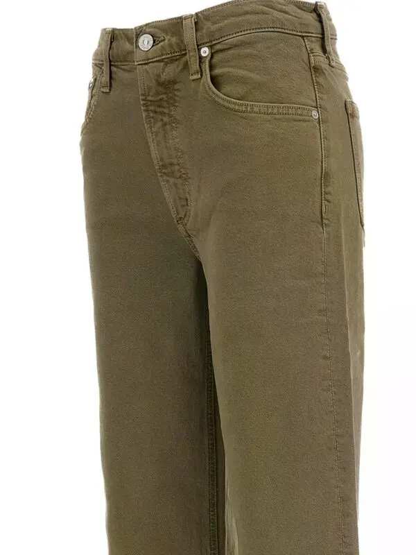 Citizens Of Humanity High-rise Straight Jeans - Green