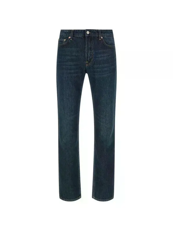DEPARTMENT 5 Stonewashed Jeans With Contrast Stitching