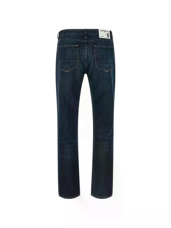DEPARTMENT 5 Stonewashed Jeans With Contrast Stitching