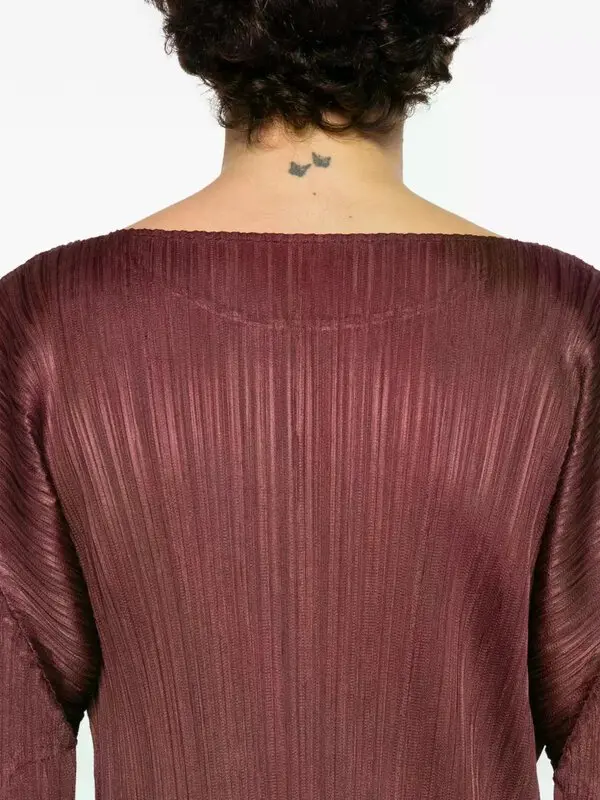 Issey Miyake Pleated Midi Dress