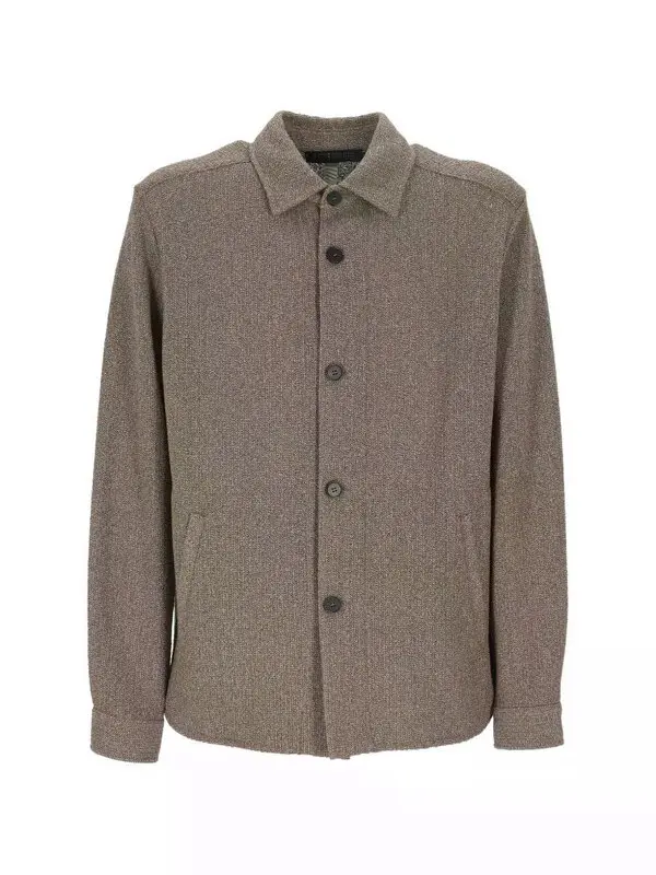 Harris Wharf London Buttoned Overshirt