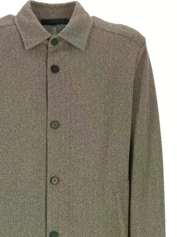 Harris Wharf London Buttoned Overshirt