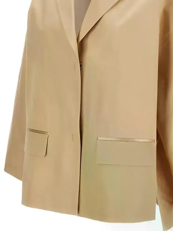 Alberto Biani Notched-lapels Jacket - Neutrals