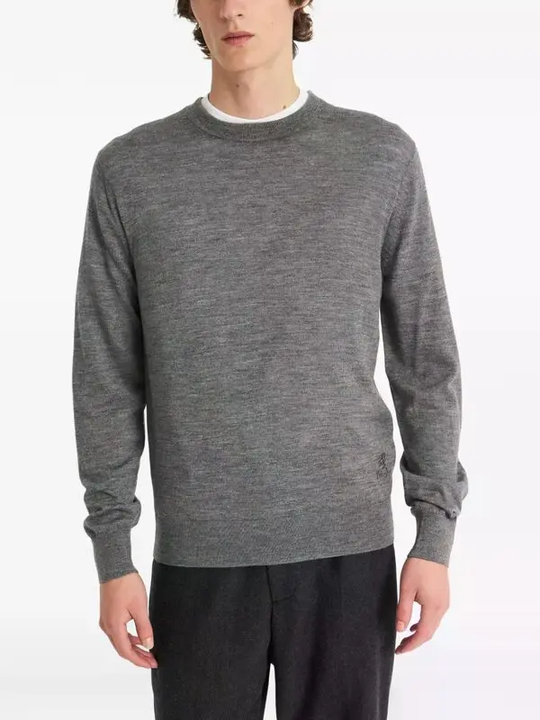 Pringle Of Scotland Crew Neck Wool Sweater