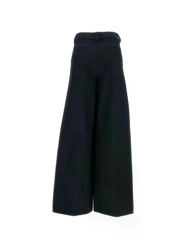 THELATEST Flared Palazzo Trousers