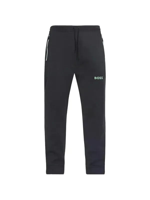 BOSS Logo-detail Track Pants - Black