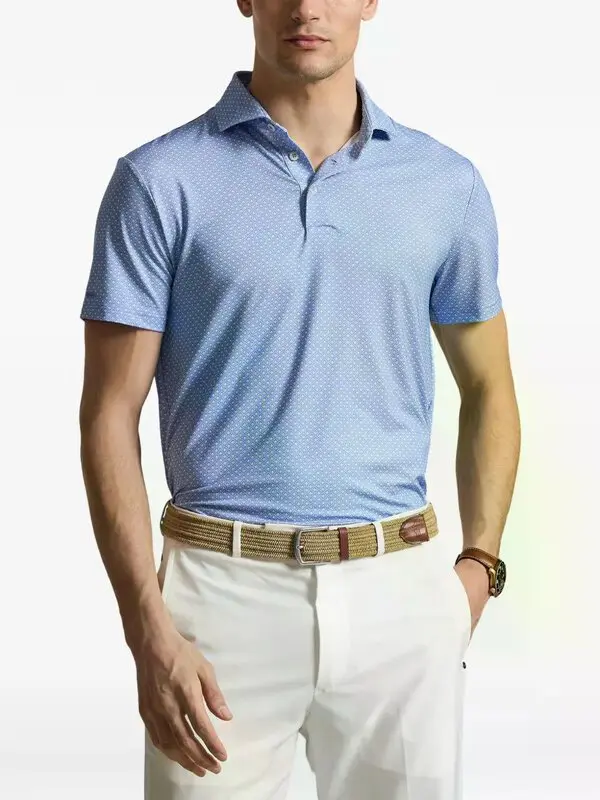 Rlx Ralph Lauren Short Sleeve Polo - Blue