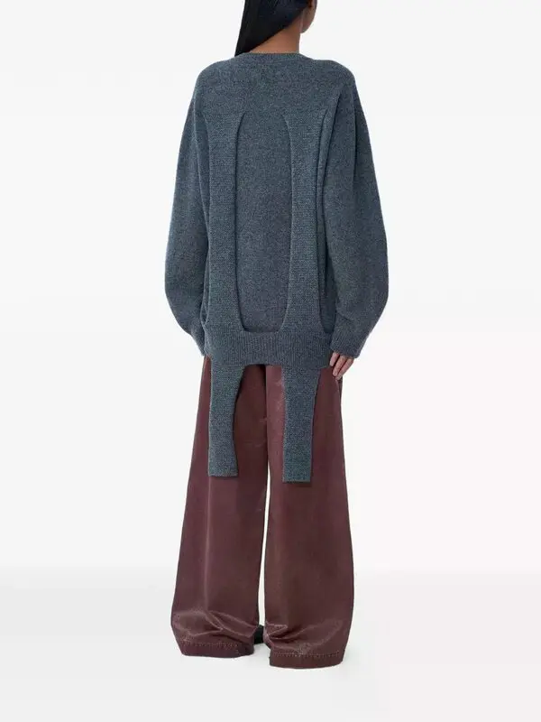 Issey Miyake Oversized Sweater - Grey