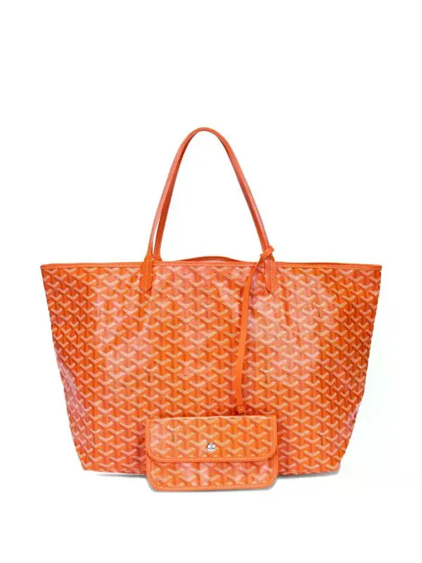 Goyard Saint Louis Print Tote Bag - Orange
