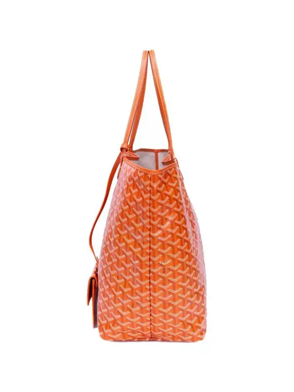 Goyard Saint Louis Print Tote Bag - Orange