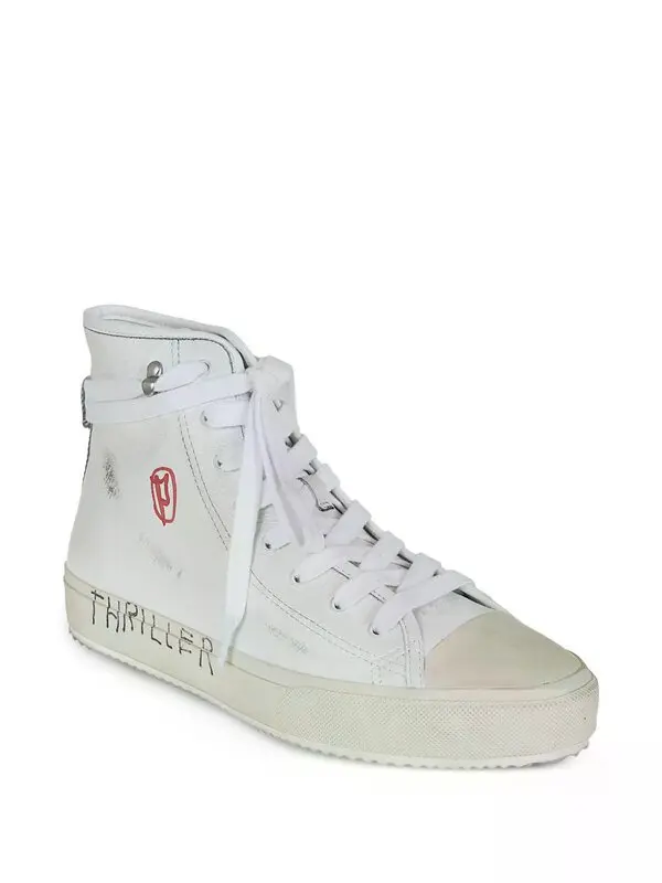 PALY Leather High-top Sneakers