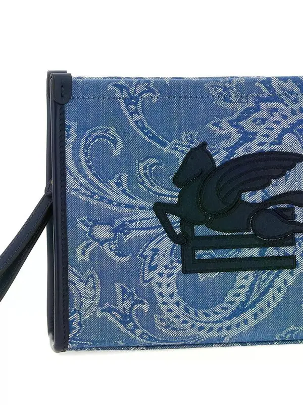 Etro Paisley Jacquard Clutch