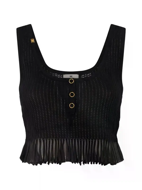Elisabetta Franchi Button-detail Top