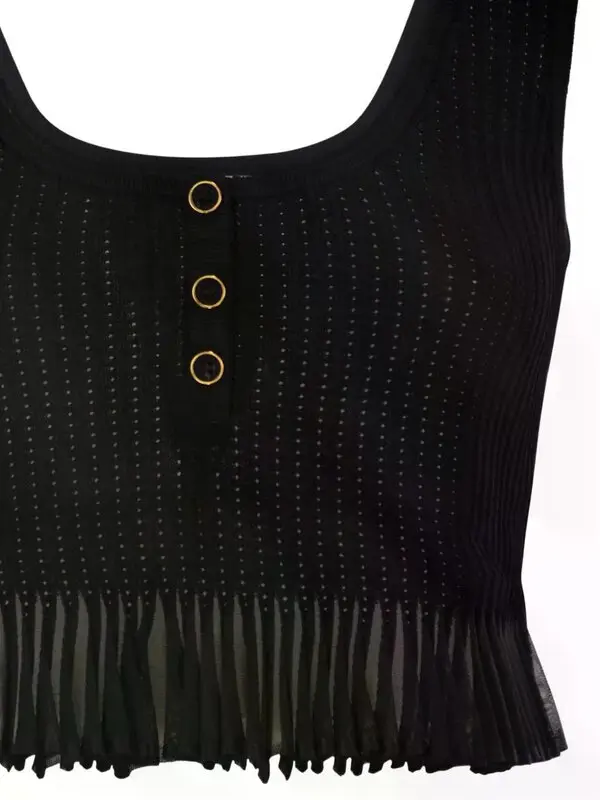 Elisabetta Franchi Button-detail Top