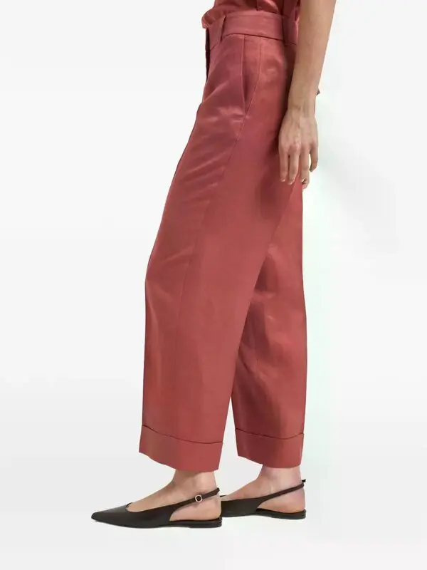 Peserico Cuffed Trousers