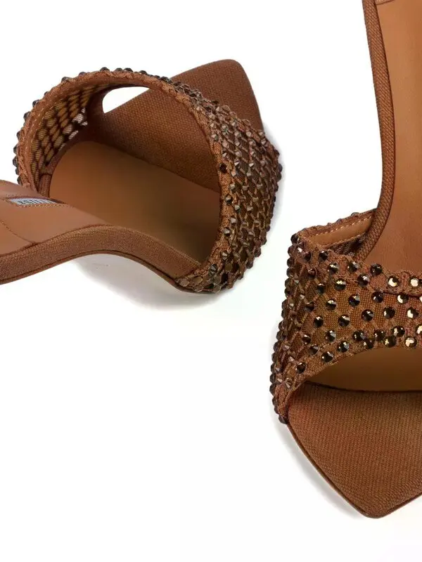 LE SILLA Gilda Embellished Mules
