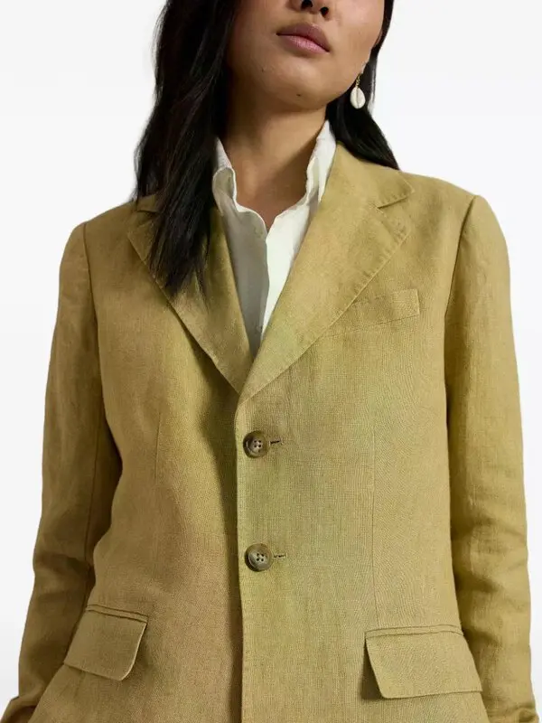Polo Ralph Lauren Linen Blazer - Brown