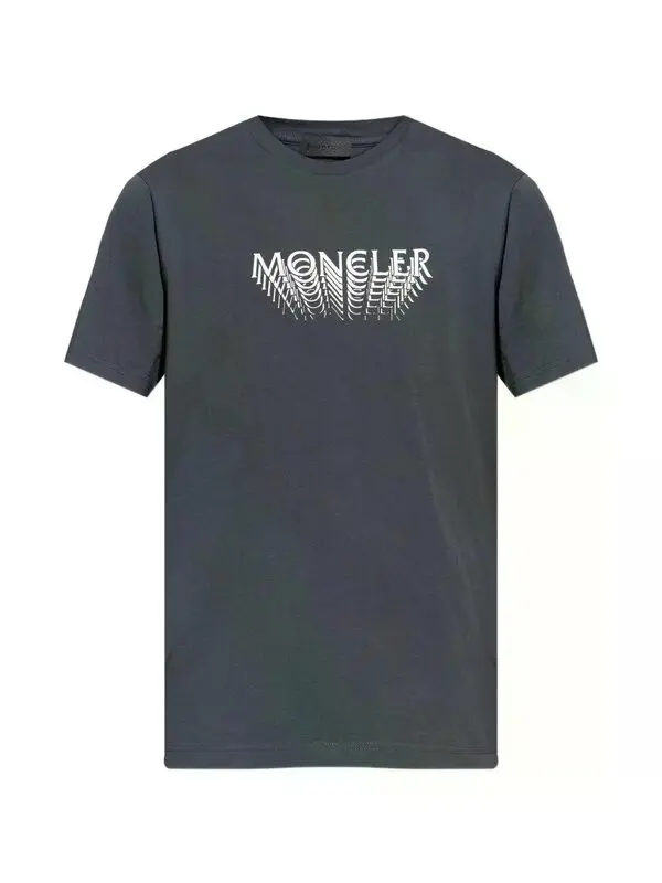 Moncler Crew-neck Logo T-shirt