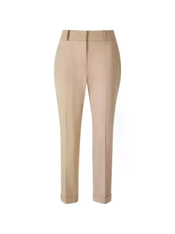 Peserico Belt-loop Cuffed Trousers