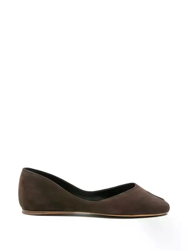 JUDE Open-toe Ballet Flats