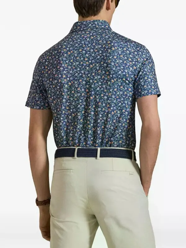 Rlx Ralph Lauren Floral Polo Shirt