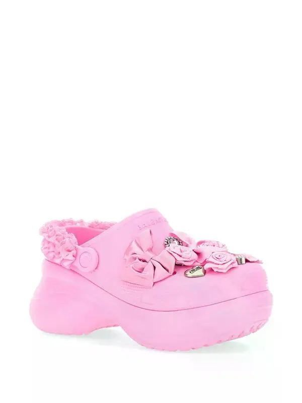 Balenciaga Roses Bows Mules